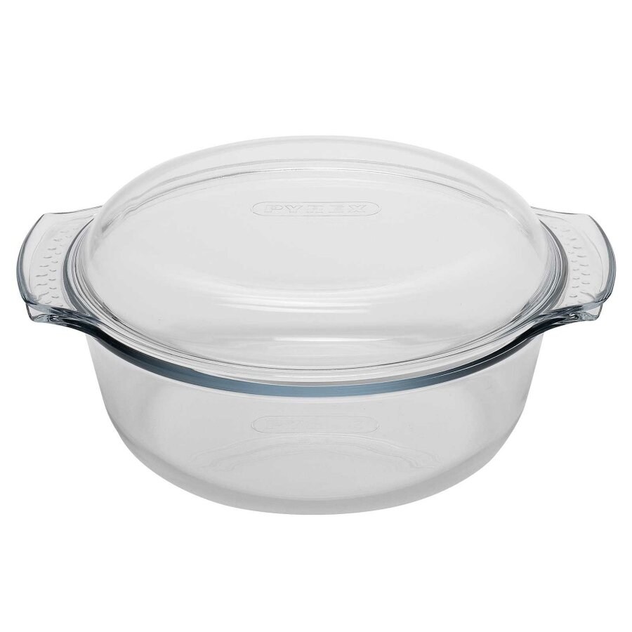 Pyrex Classic Kasserolle rund 3,5 ltr. Easy-Grip