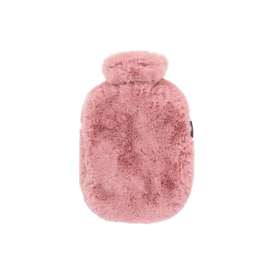 Fashy Wärmflasche 2 ltr. mit extra softem Flauschbezug ro