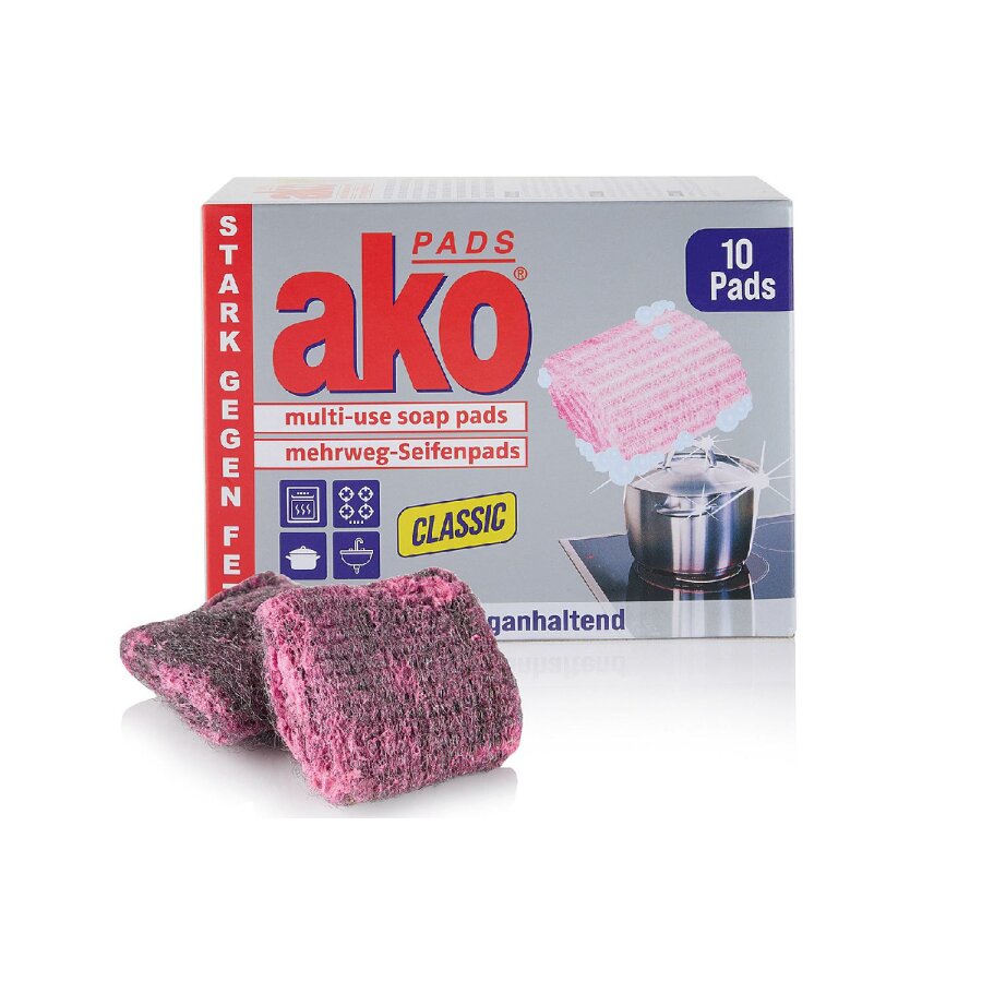 AKO 10 Mehrweg Classic Seifenpads stark gegen Fett kaufen